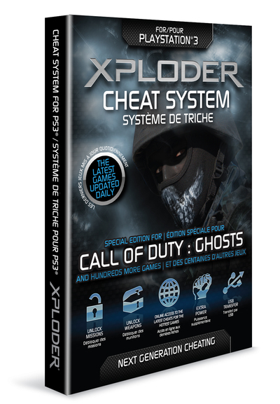 Gameshop > Playstation 3 > Xploder Cheat System Call of Duty Ghosts